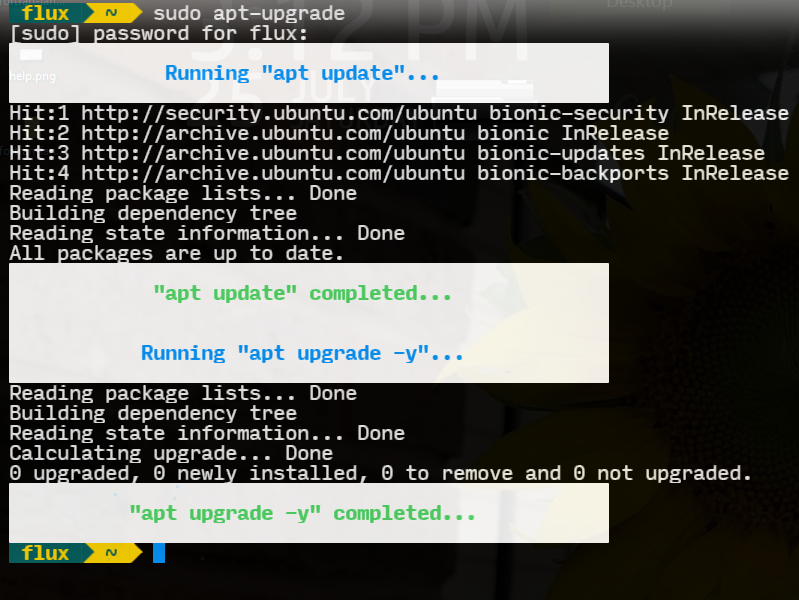 Apt-Upgrade | A nice little wrapper cli utility to help update and upgrade programs installed ...